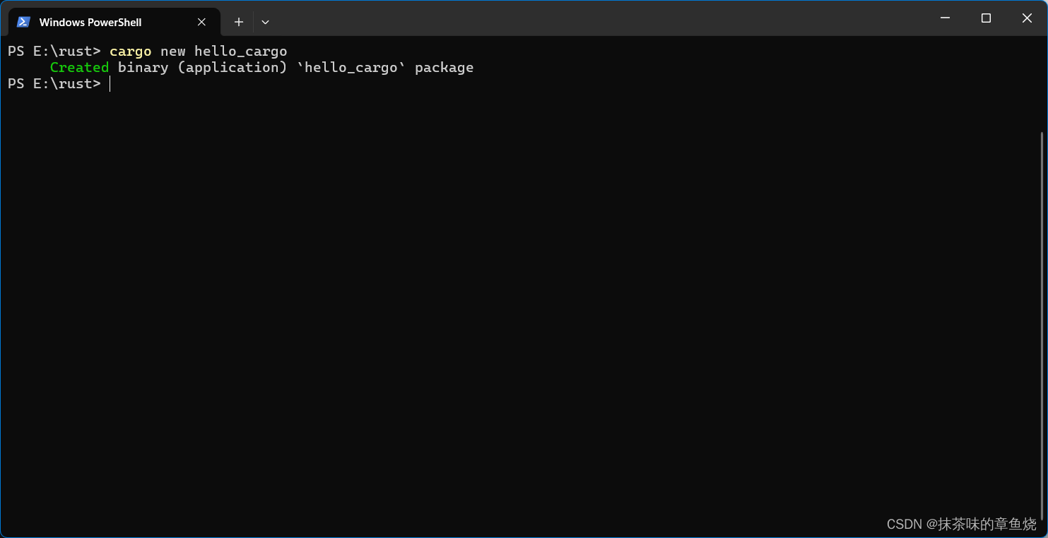 （三）Rust Cargo_rust cargo 打包运行-CSDN博客