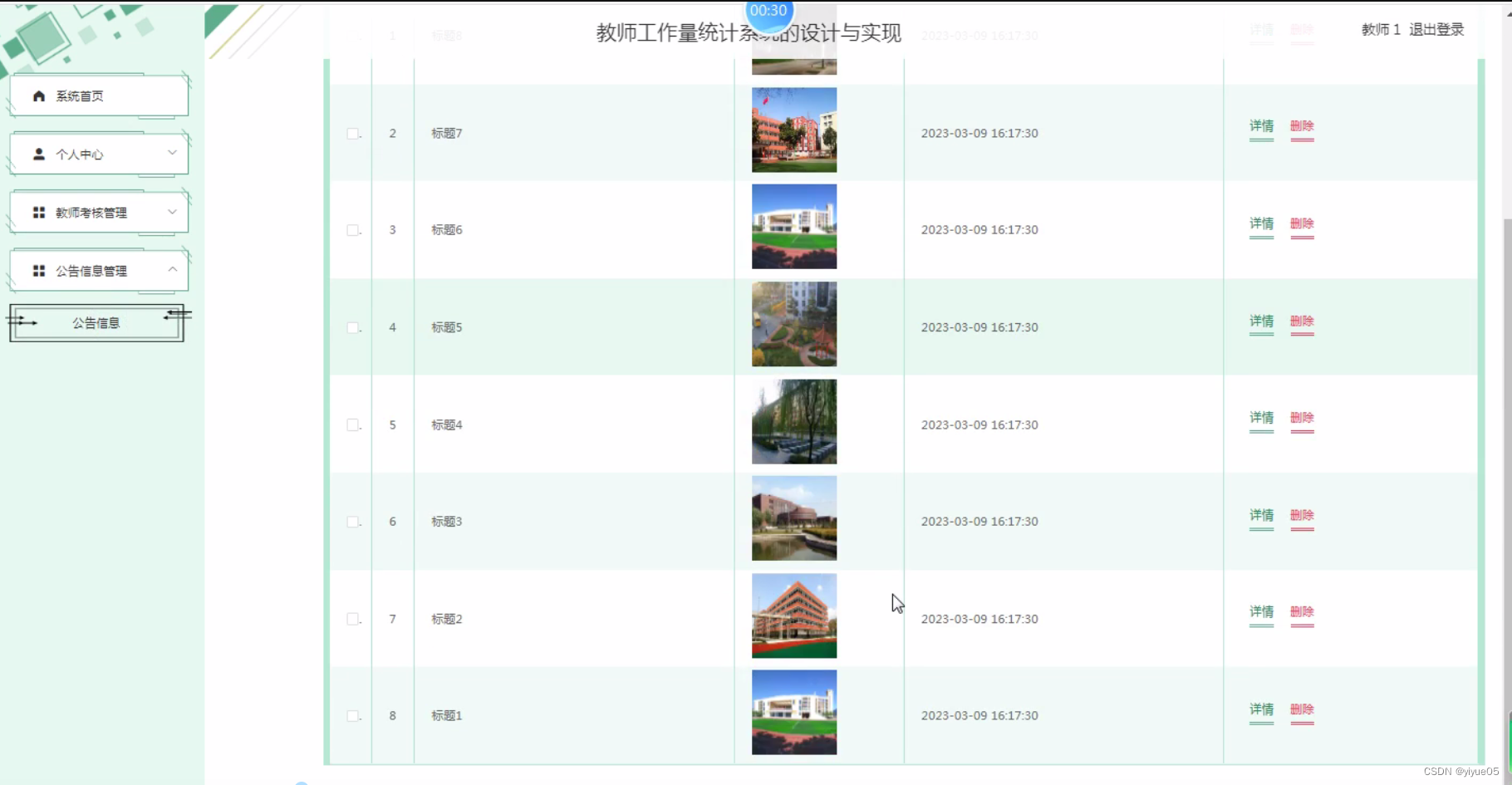 教师工作量统计系统开题报告源码) Csdn博客