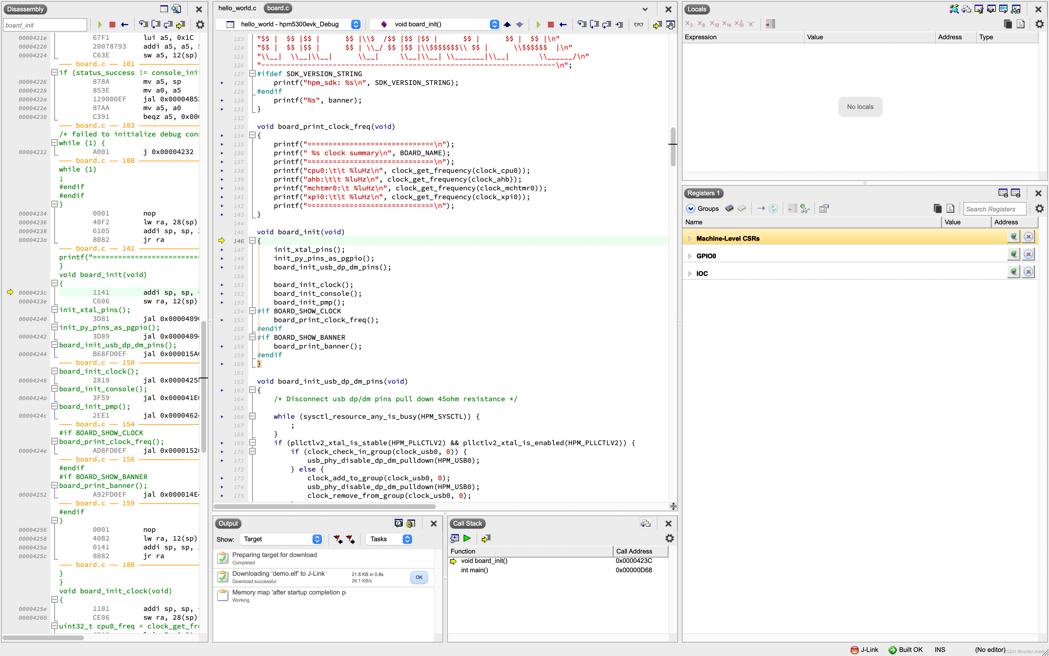 HPM5300系列--第三篇 Segger Embedded Studio for RISC-V配合Jlink开发调试-CSDN博客
