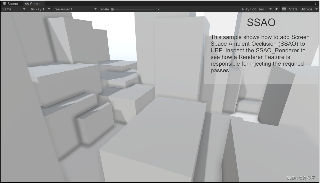 Unity-URP(2)-AmbientOcclusion_unity urp ssao-CSDN博客