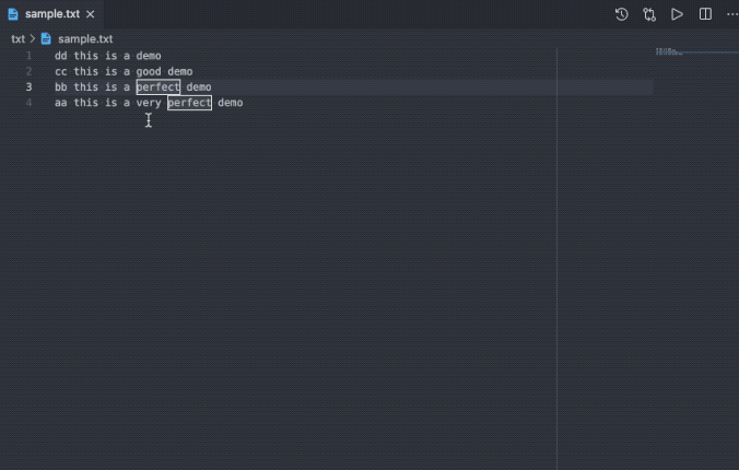 vscode 多行 行尾_vscode进阶：高效的键盘操作-CSDN博客