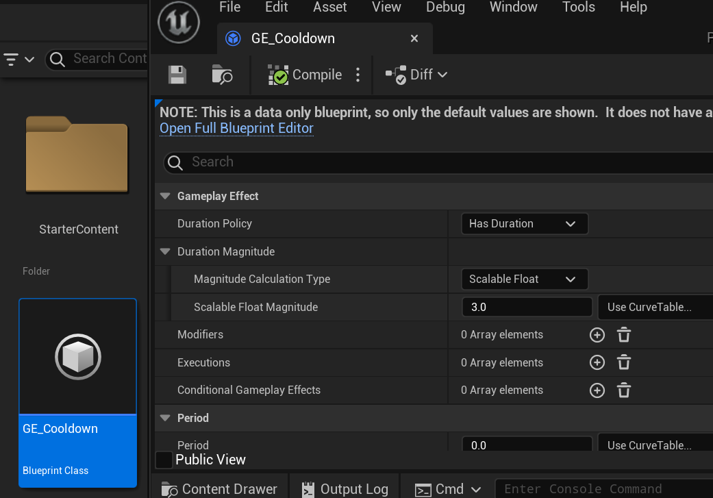 UE4/5 GAS技能系统入门3 - GameplayEffect_ue4 gas-CSDN博客