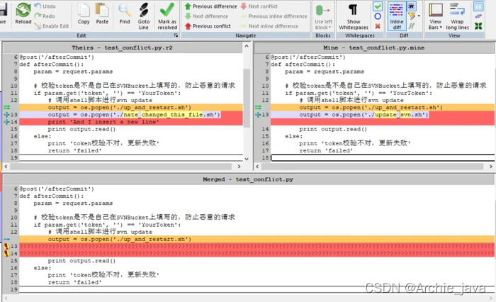 再也不怕SVN冲突：轻松解决SVN冲突_svn冲突解决办法-CSDN博客