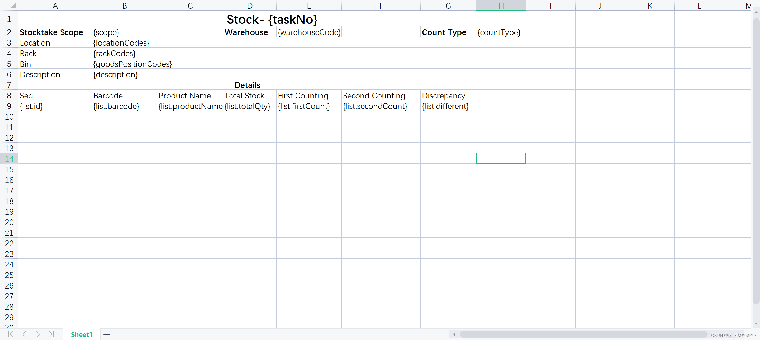 使用EasyExcel 根据模板导出多个Sheet格式相同内容不同的文件_easyexcel 导出多个sheet-CSDN博客