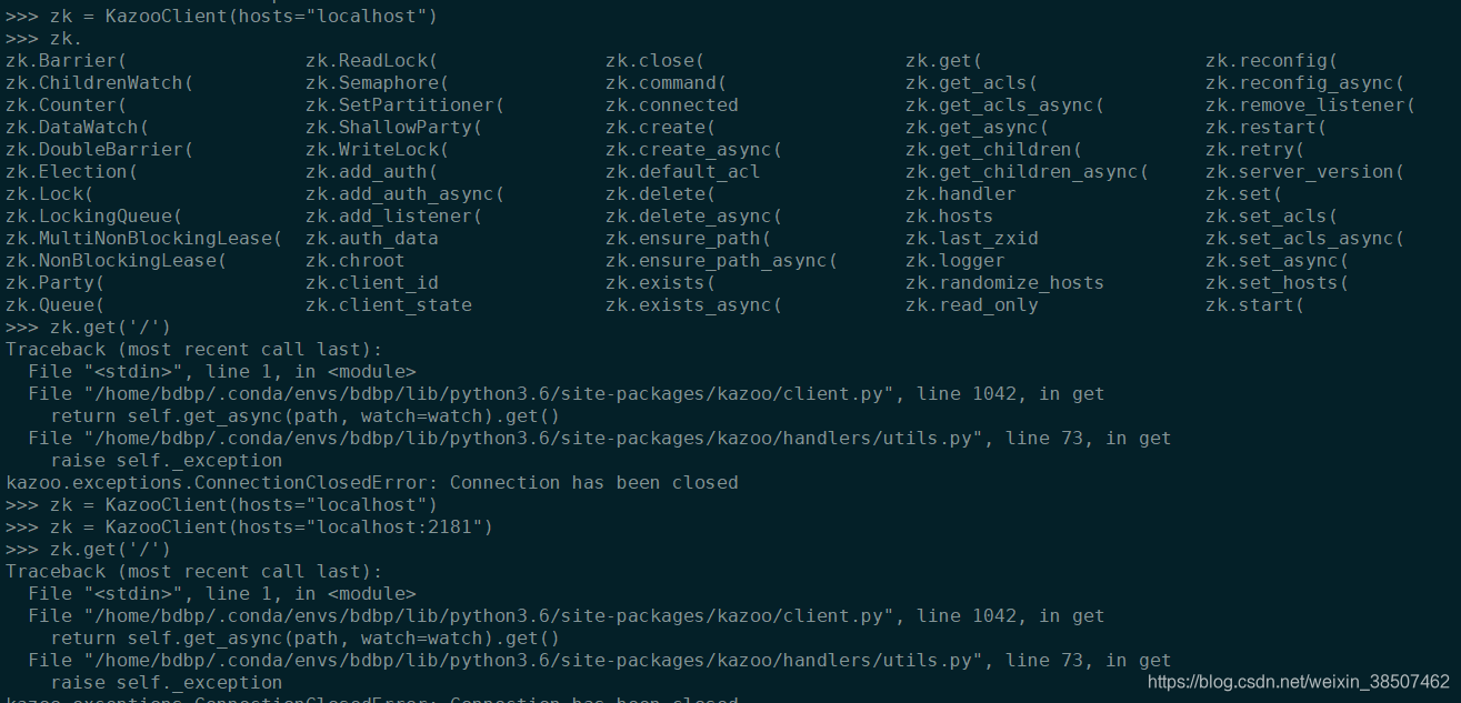python连接zookeeper、hbase_python 连接 hbase zk多个地址-CSDN博客