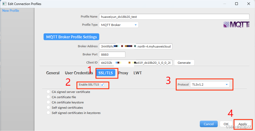 华为云MQTT使用（基于MQTT.fx和mosquitto上报温度到华为云物联网平台）-CSDN博客