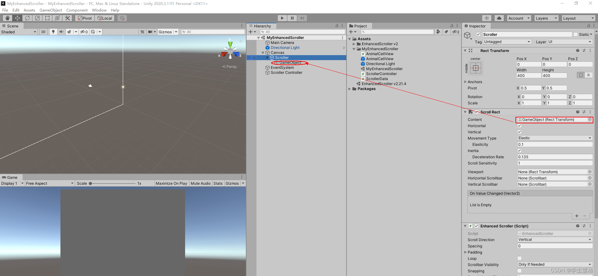 [Unity实战]EnhancedScroller v2.21.4简单使用[开箱可用]-CSDN博客