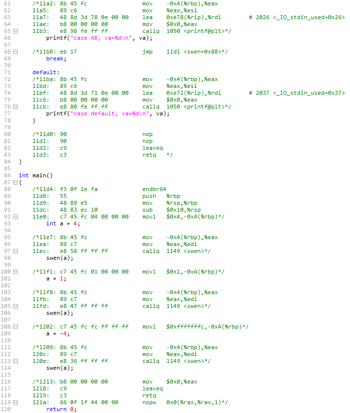 逆向-还原代码之switch-enum (Interl 64)-CSDN博客