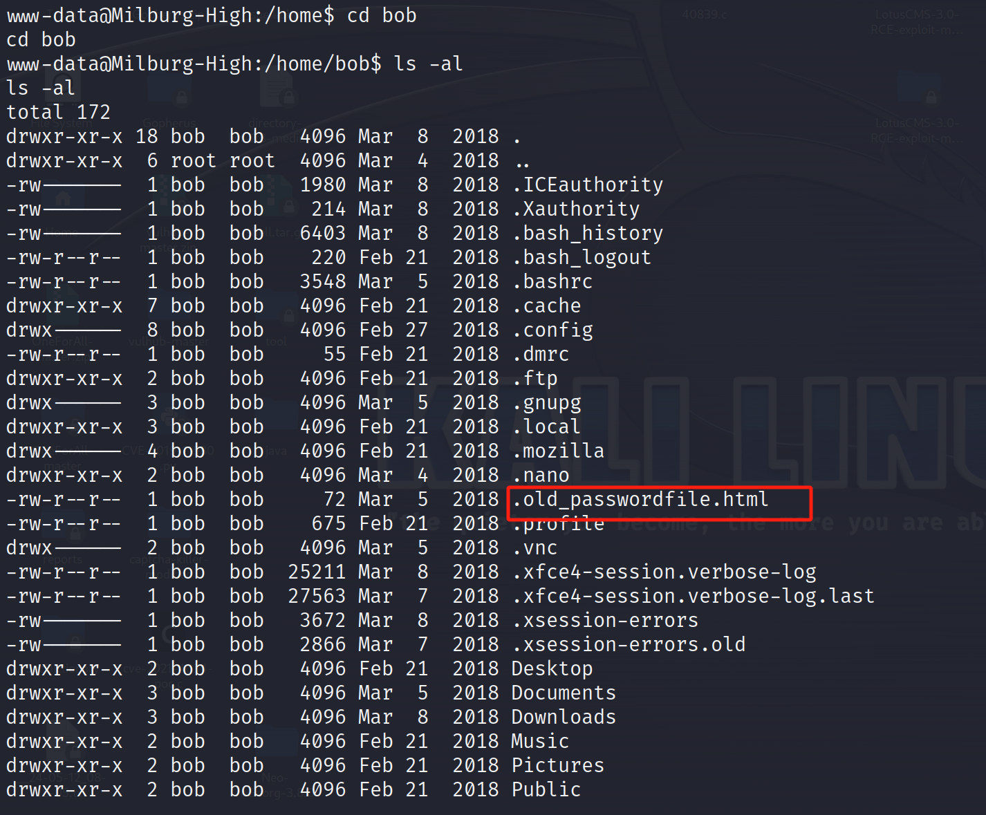 【vulnhub】Bob：1.0.1靶机_vulnhub bob-CSDN博客