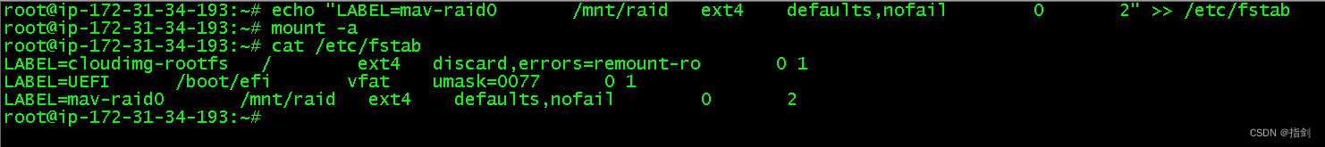 Linux使用mdadm构建并使用raid阵列_mdadm raid0-CSDN博客
