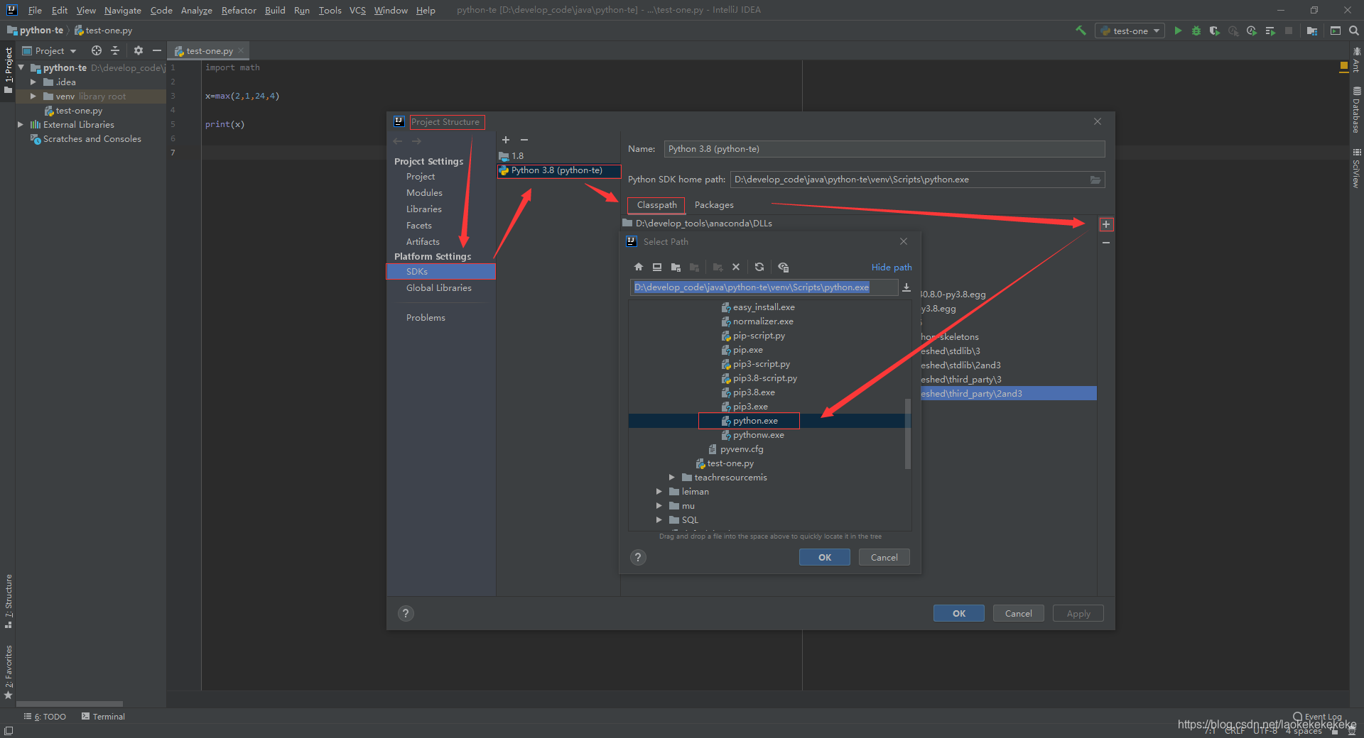 在IDEA中写Python_idea python-CSDN博客