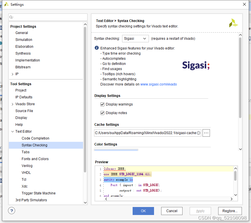 vivado使用一直在initializing language server-CSDN博客