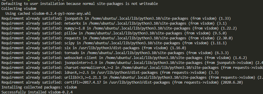 【ERROR】解决安装包一直安装在base目录中的问题：Defaulting to user installation because ...