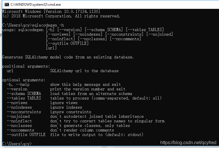 SqlAlchemy：基于Python的ORM框架之数据库逆向工程（正向工程）- sqlacodegen_sqlalchemy 逆向工程-CSDN博客