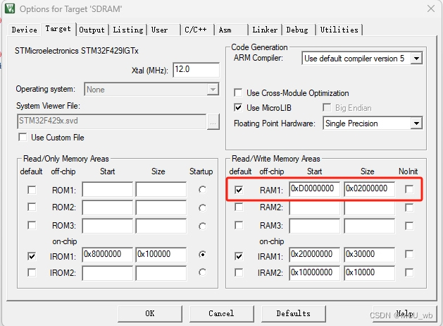 STM32将外部SDRAM空间作为系统堆(Heap)空间_stm32 sdram怎么当成内部ram使用-CSDN博客