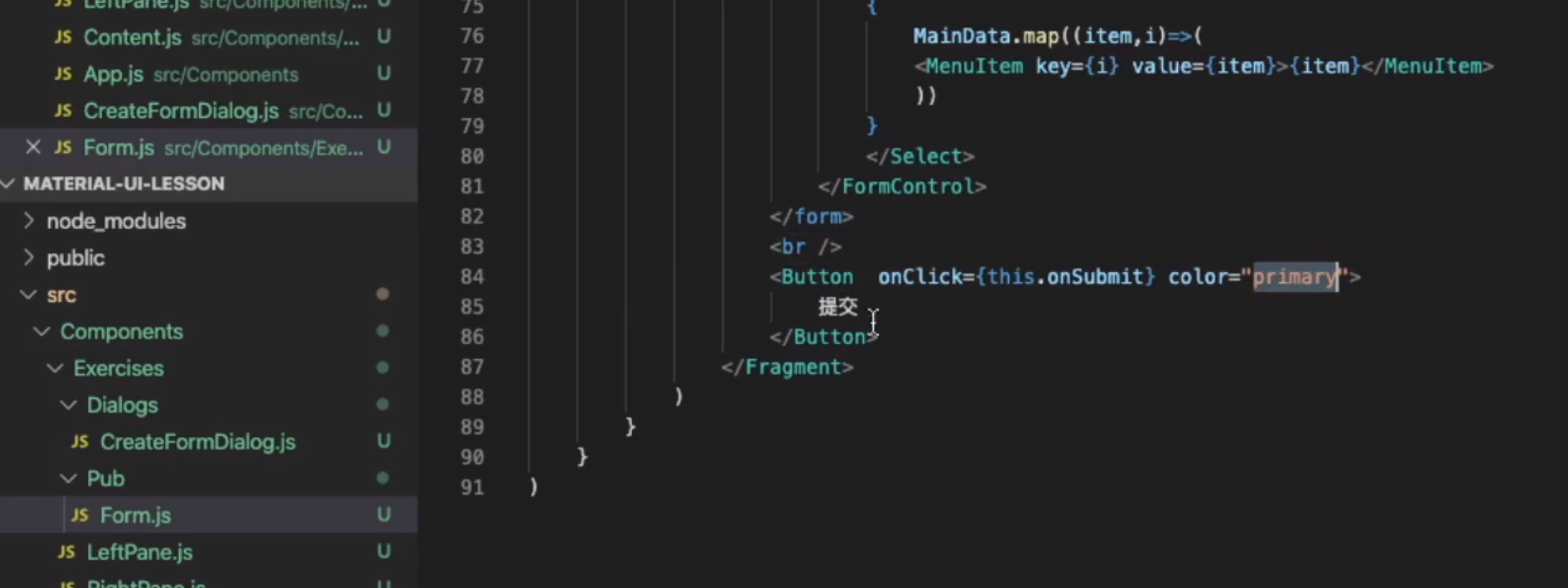 前端学习笔记202306学习笔记第五十四天-react.js & material-ui之编辑表单 封装form组件3_material ui 表单组件-CSDN博客