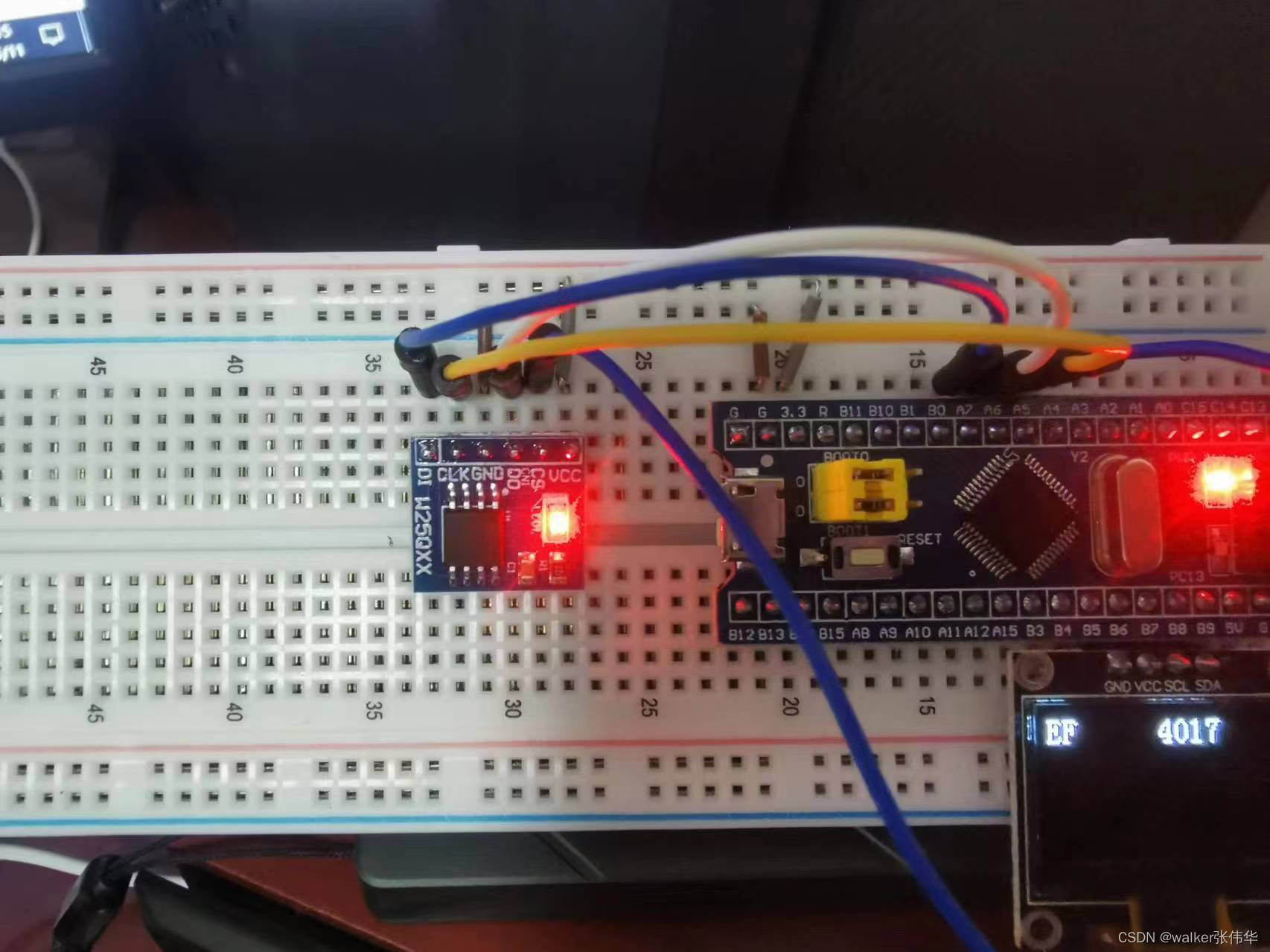 stm32,SPI软件读写W25Q64时碰到读取ID号显示全F的bug_spi flash读取id号为ffff-CSDN博客