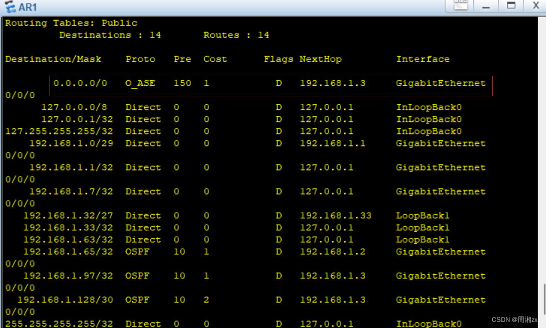 HCIA实验四（OSPF协议）_hcia-datacom实验4ospf-CSDN博客