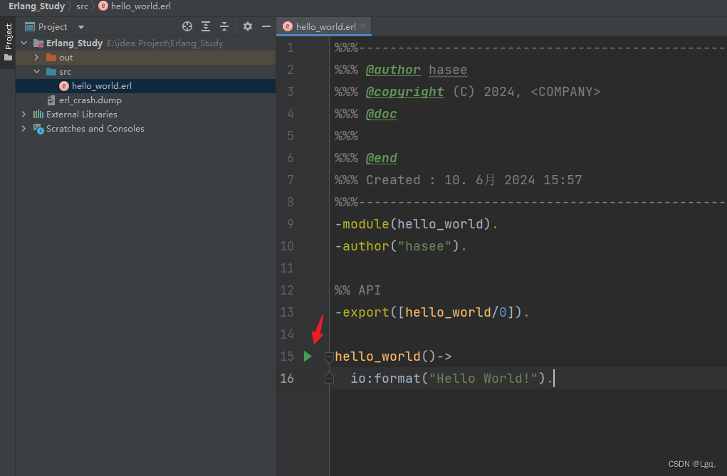 第一个Erlang程序-Hello Wolrd_erlang helloworld-CSDN博客