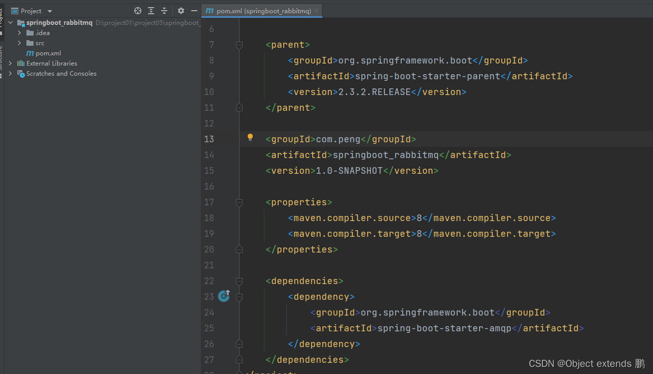 idea创建一个RabbitMQ工程及RrabbitMQ的使用-CSDN博客