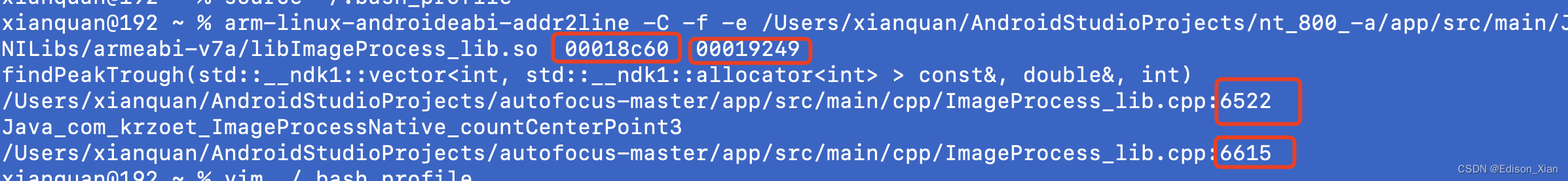 Mac配置Android addr2line环境变量以及使用_arm-linux-androideabi-addr2line-CSDN博客