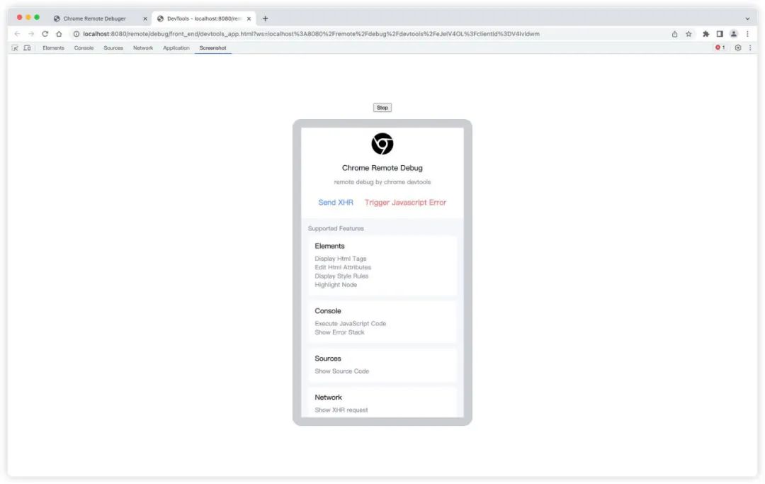 基于Chrome Devtools的远程调试实现_chrome 远程调试-CSDN博客