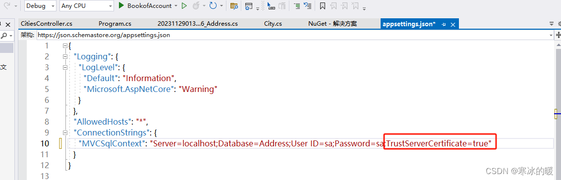 【ASP.NET CORE】.NET 6.0 NET CORE MVC连接SQLSERVER数据库_net6连接sqlserver-CSDN博客