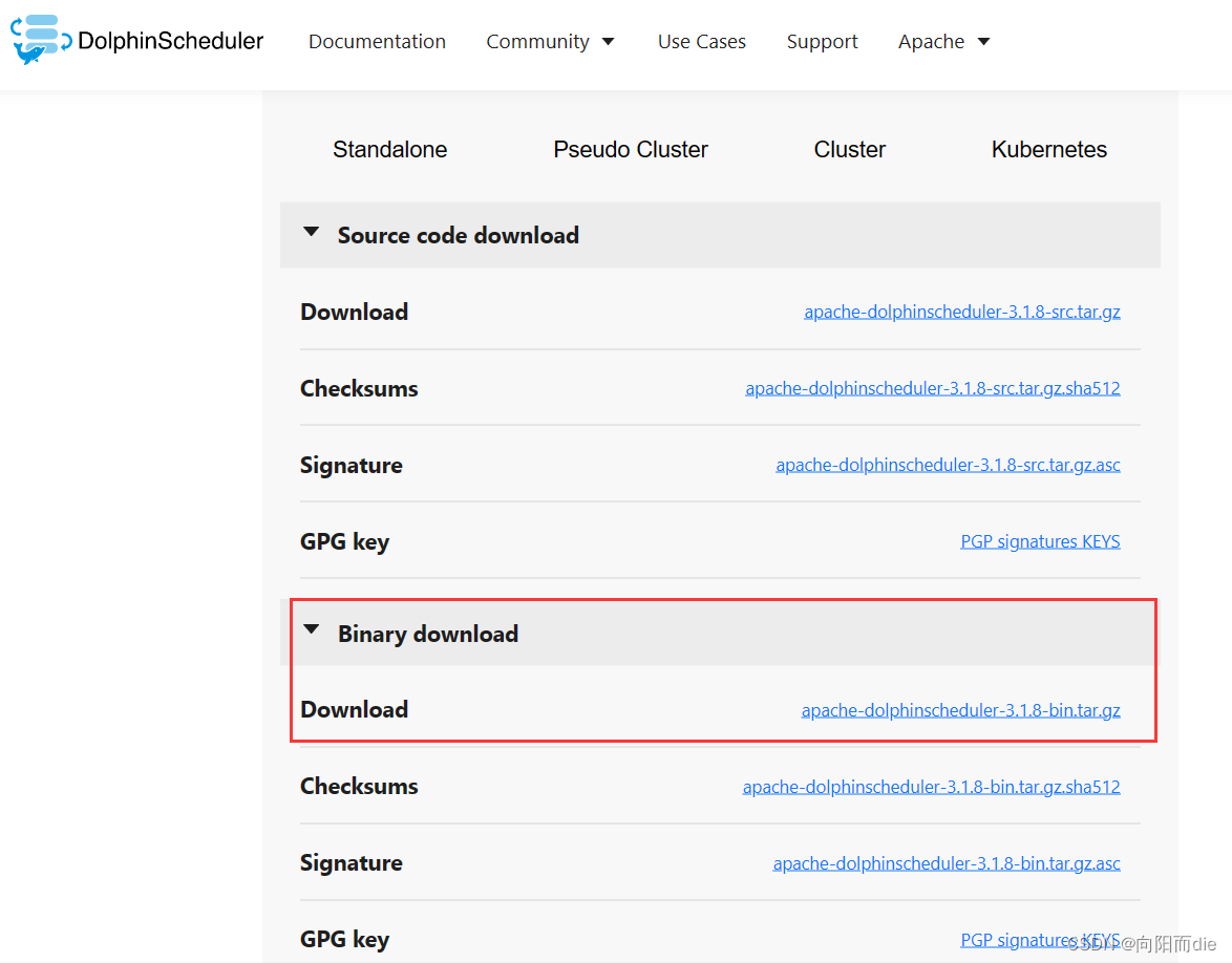 DolphinScheduler Standalone 单机版安装配置_dolphinscheduler单机部署-CSDN博客