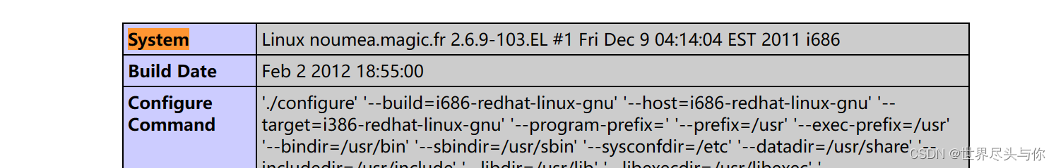 phpinfo中的重要信息_phpinfo页面信息保存本机ip地址的参数是哪个-CSDN博客