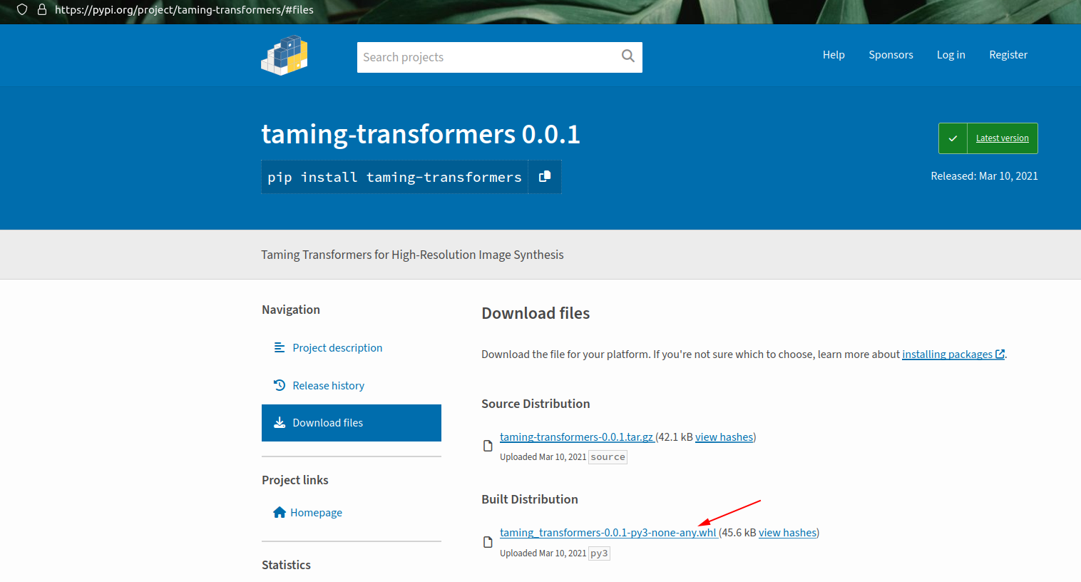 Bug解决：ModuleNotFoundError: No module named ‘taming‘_modulenotfounderror: no module named 'taming ...