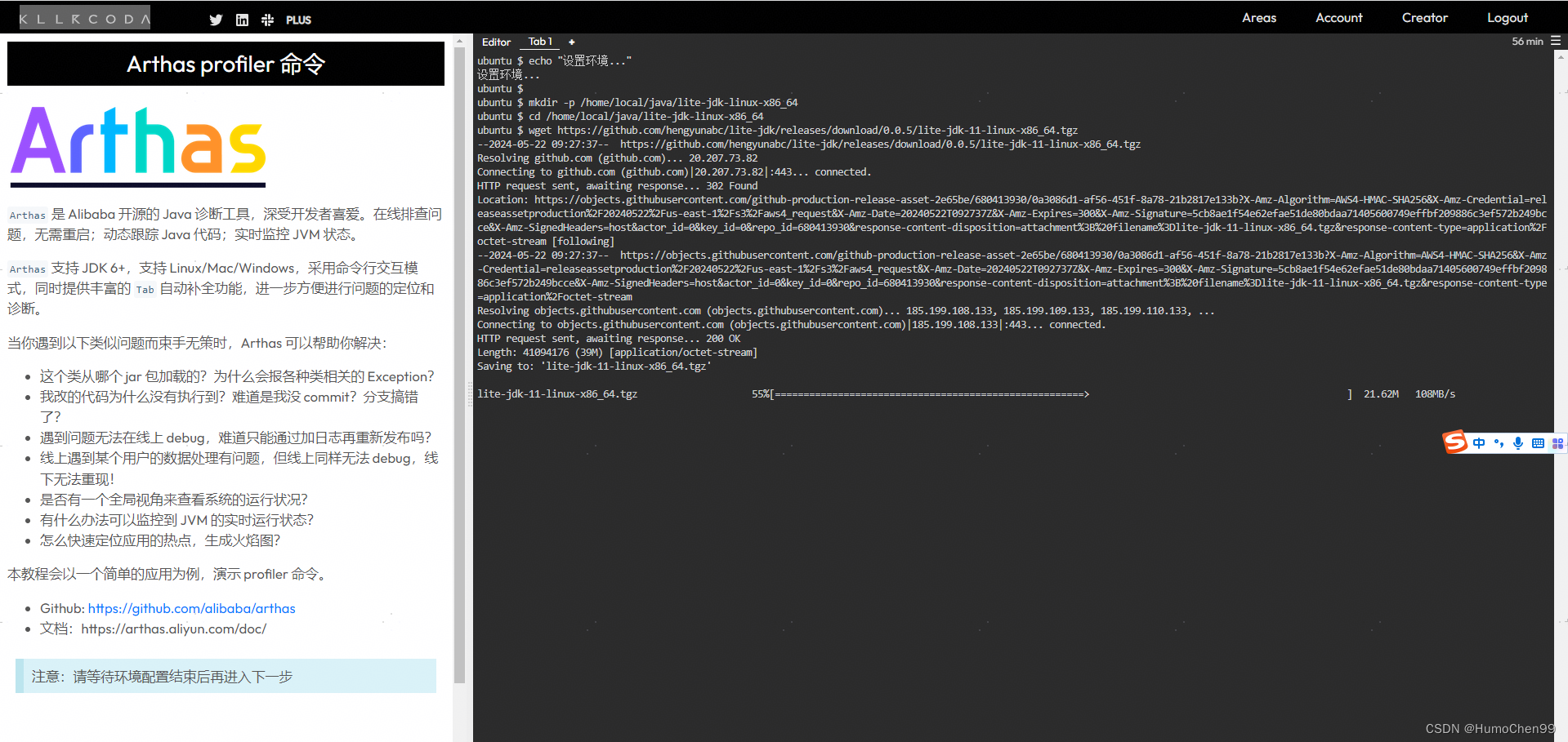 在线训练场killercoda推荐（arthas、k8s在线训练，国外免费的）-CSDN博客