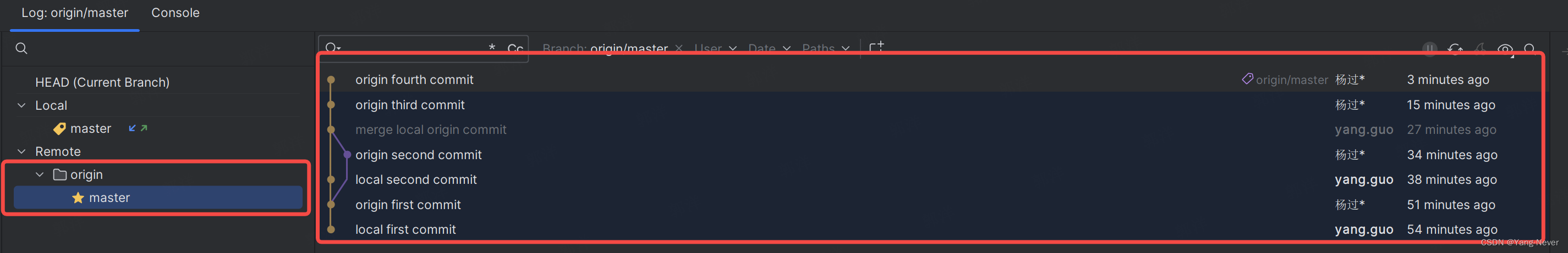 Git-＞git pull 和 git pull --rebase的详解-CSDN博客