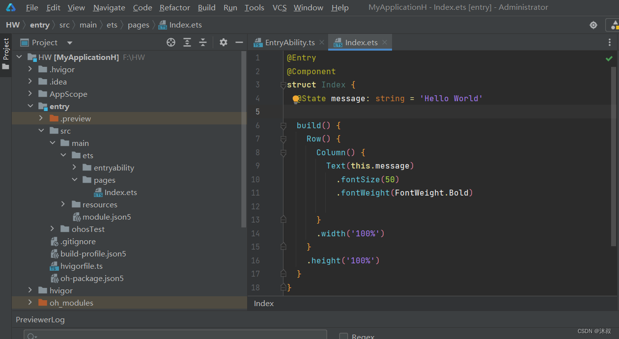 HarmonyOS开发环境搭建 移动开发 鸿蒙开发 ArkTS_the graphic card opengl version is too old for pre-CSDN博客