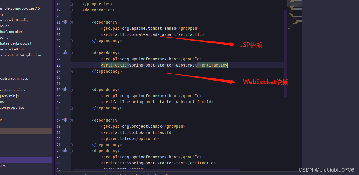 SpringBoot中使用WebSocket Demo_spring websocket demo-CSDN博客
