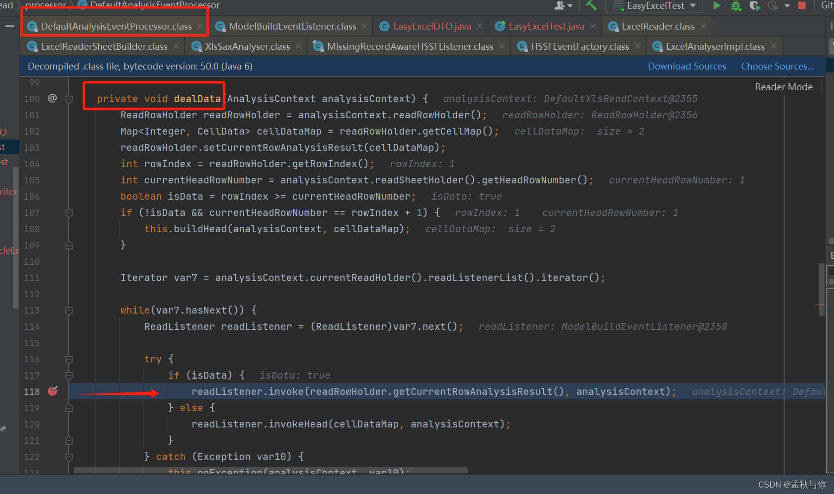 【lombok】从easyExcel read不到值到cglib @Accessors(chain = true)隐藏的大坑_easyexcel cglib-CSDN博客