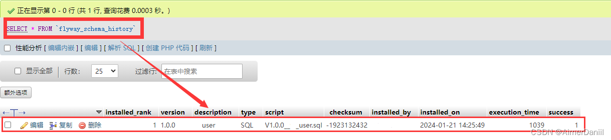 Springboot 3 Mysql8 Flyway 数据库版本管理 Springboot3 Flyway Csdn博客