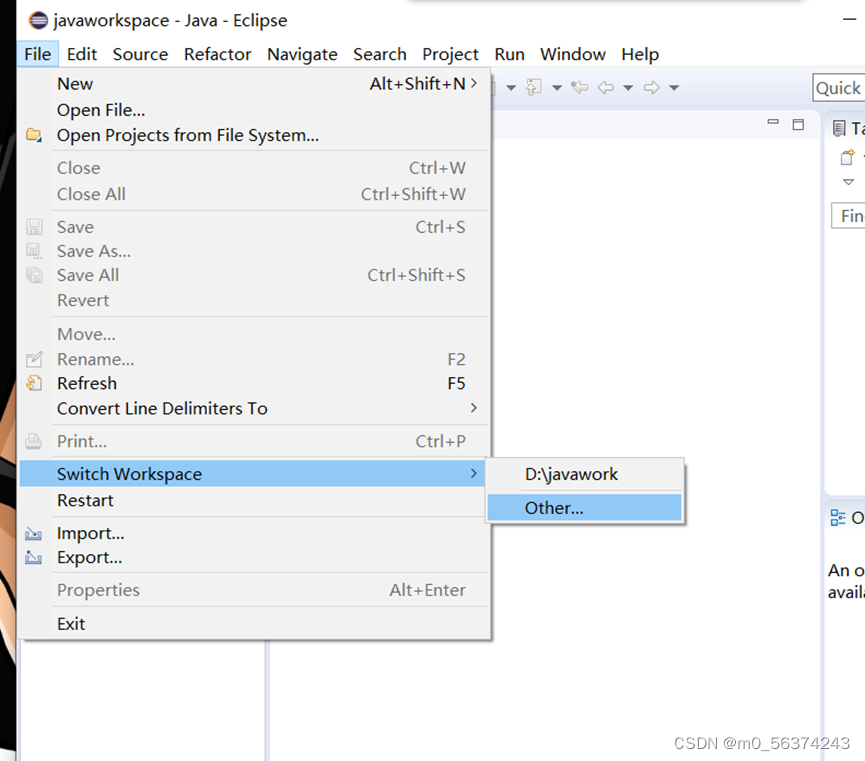 eclipse2023-03安装和创建第一个项目_eclipse2023版本怎么使用-CSDN博客