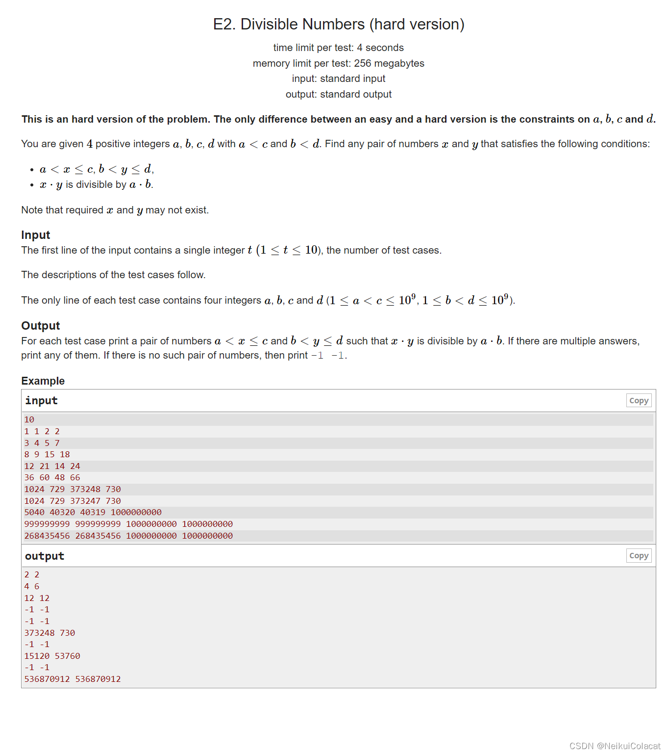 Codeforces Round #828 (Div. 3) E2 Divisible Numbers (hard version)_icocat 2022-CSDN博客