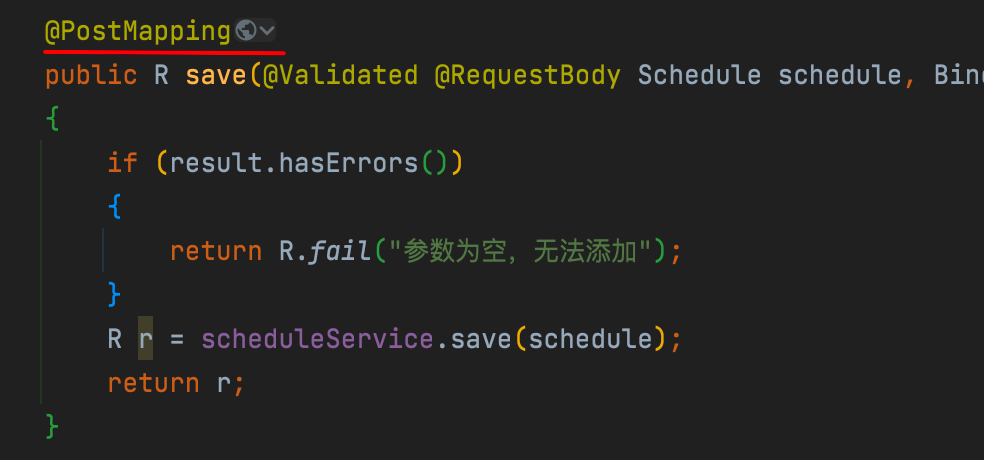 Caused by: java. Lang.ILLegalStateException：Ambiguous mapping. Cannot map‘scheduleControlLer ...