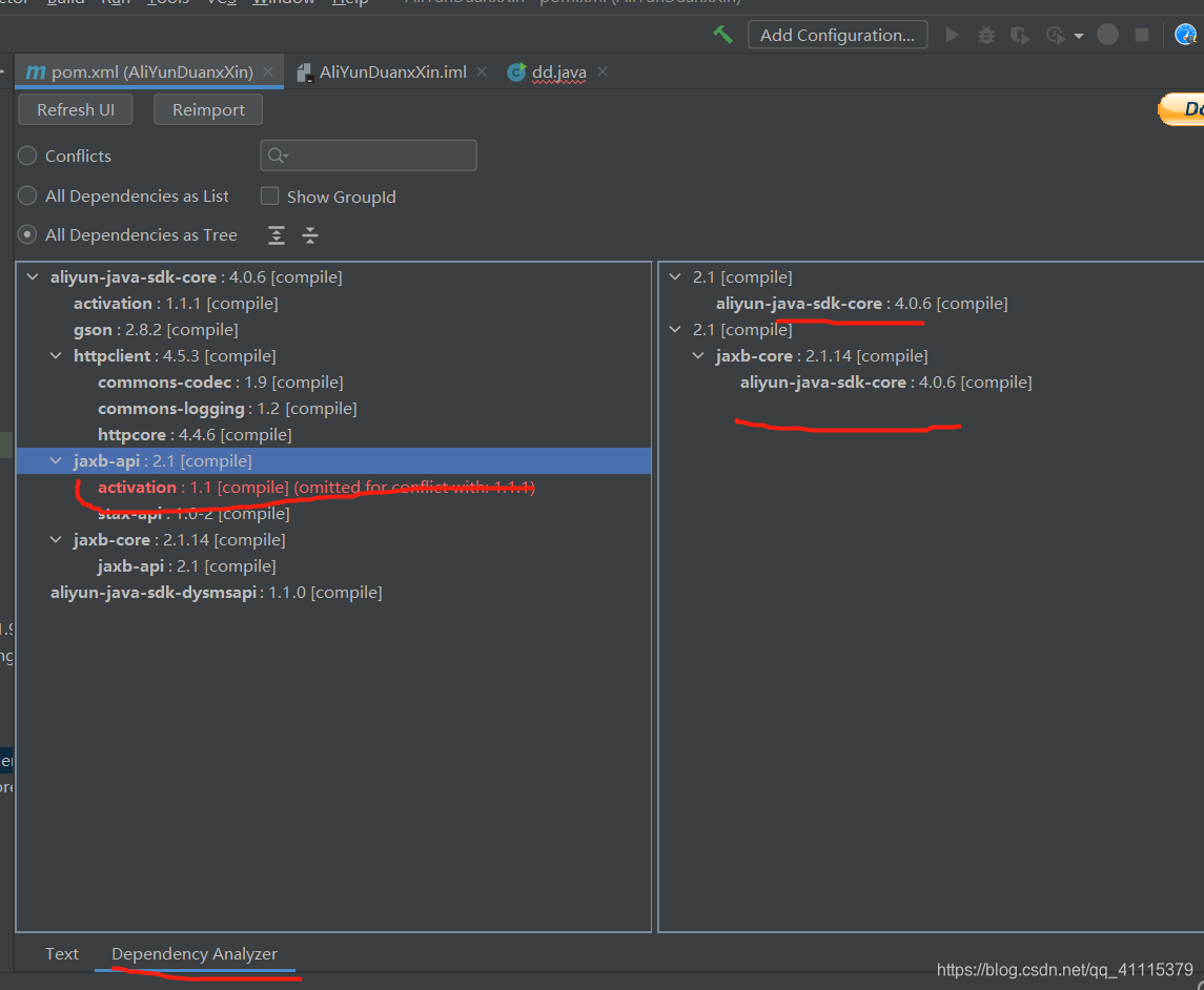 解决阿里云aliyun-java-sdk-core导入maven失败的错误（亲测有效）-CSDN博客