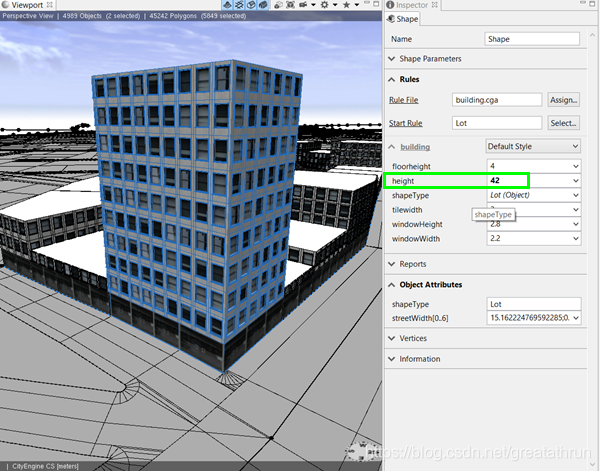 CityEngine2019 学习笔记 （1）一 基本操作_cityengine2019 cga规则图表-CSDN博客