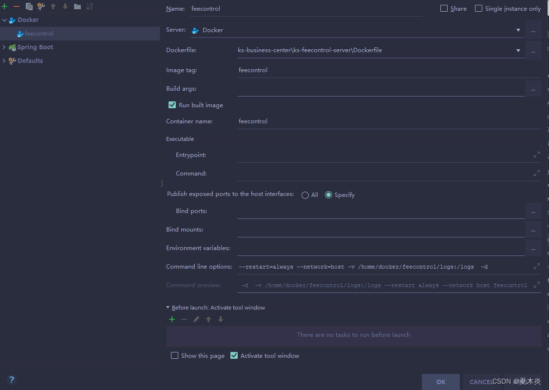 idea部署springboot项目到docker_idea部署springboot到docker-CSDN博客
