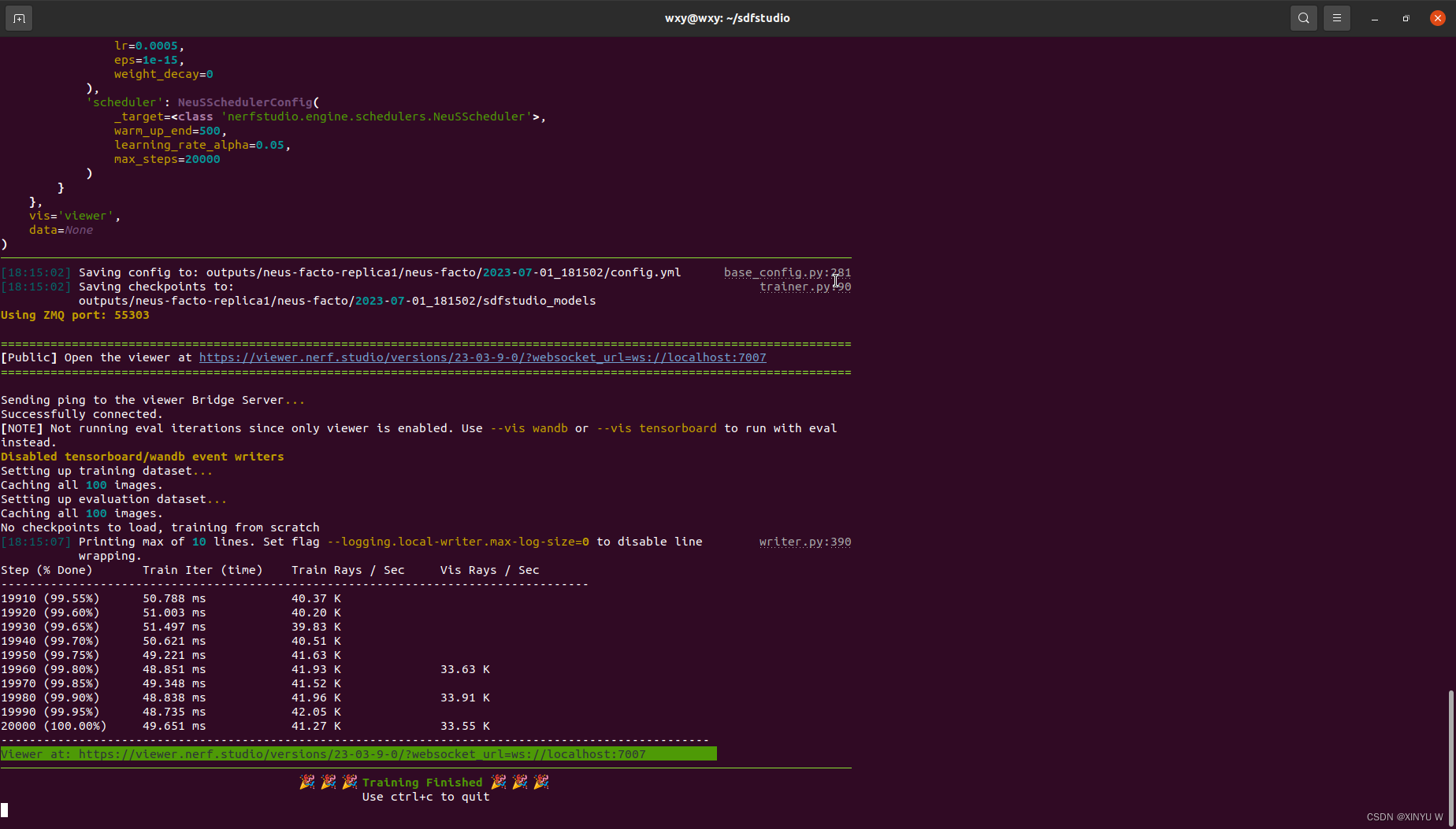 SDF Studio（表面重建的统一框架）使用记录-CSDN博客