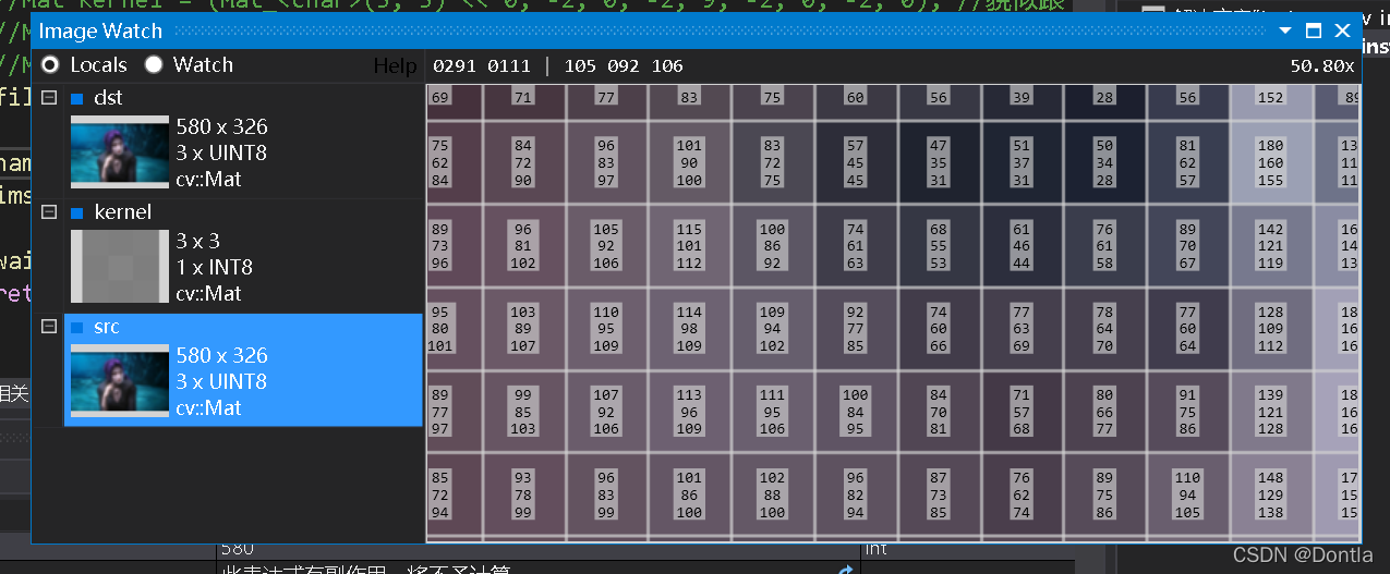 VS opencv Mat对象像素查看插件：Image Watch（ImageWatch）_vs调试中怎么查看mat中的数据-CSDN博客