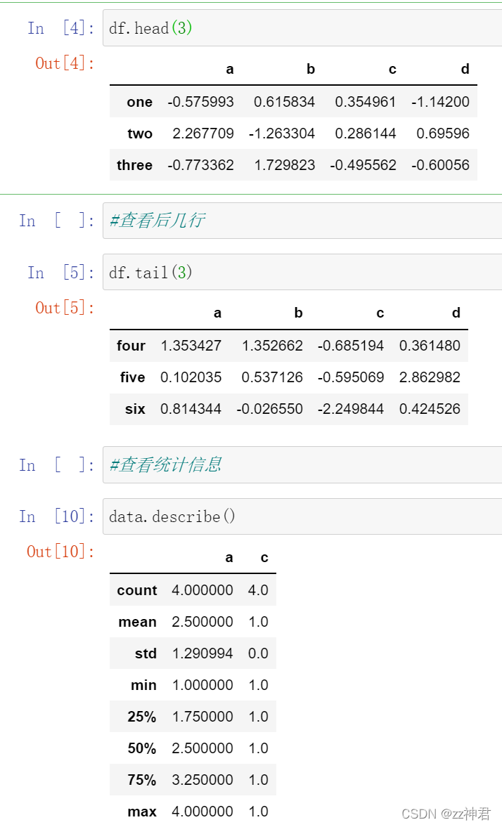 DataFrame——基于jupyter_jupyter dataframe-CSDN博客