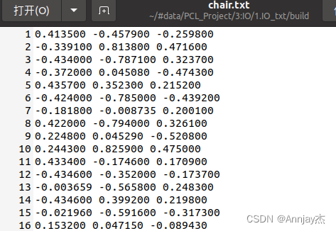 【点云学习1.3】读取txt、pcd文件（PCL）_pcl读取txt文件-CSDN博客