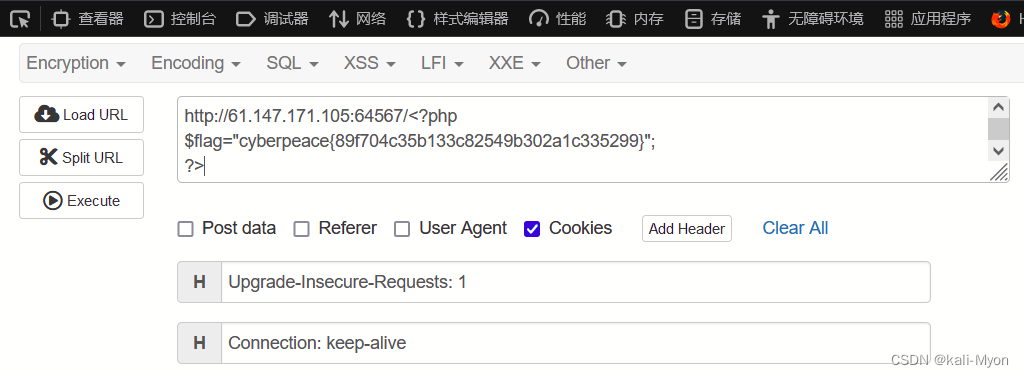 fileinclude（通过cookie赋值的文件包含）_cookie文件包含-CSDN博客