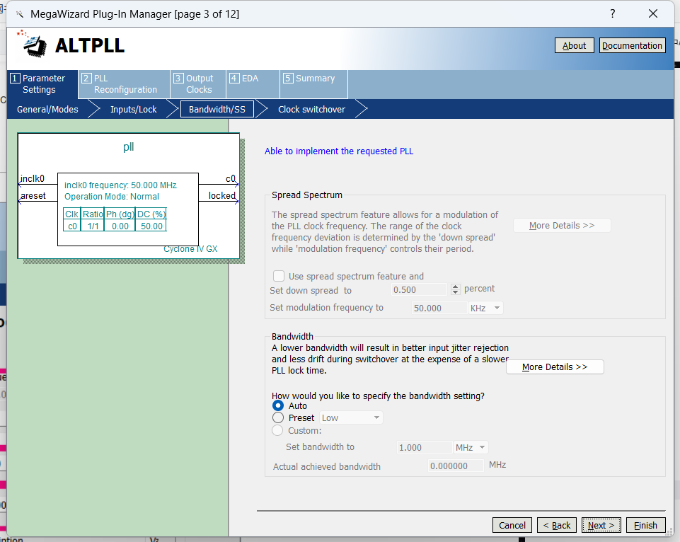 Fpga在校学习记录系列 实验71ip核的调用及仿真altpll（verilog Hdl） Csdn博客