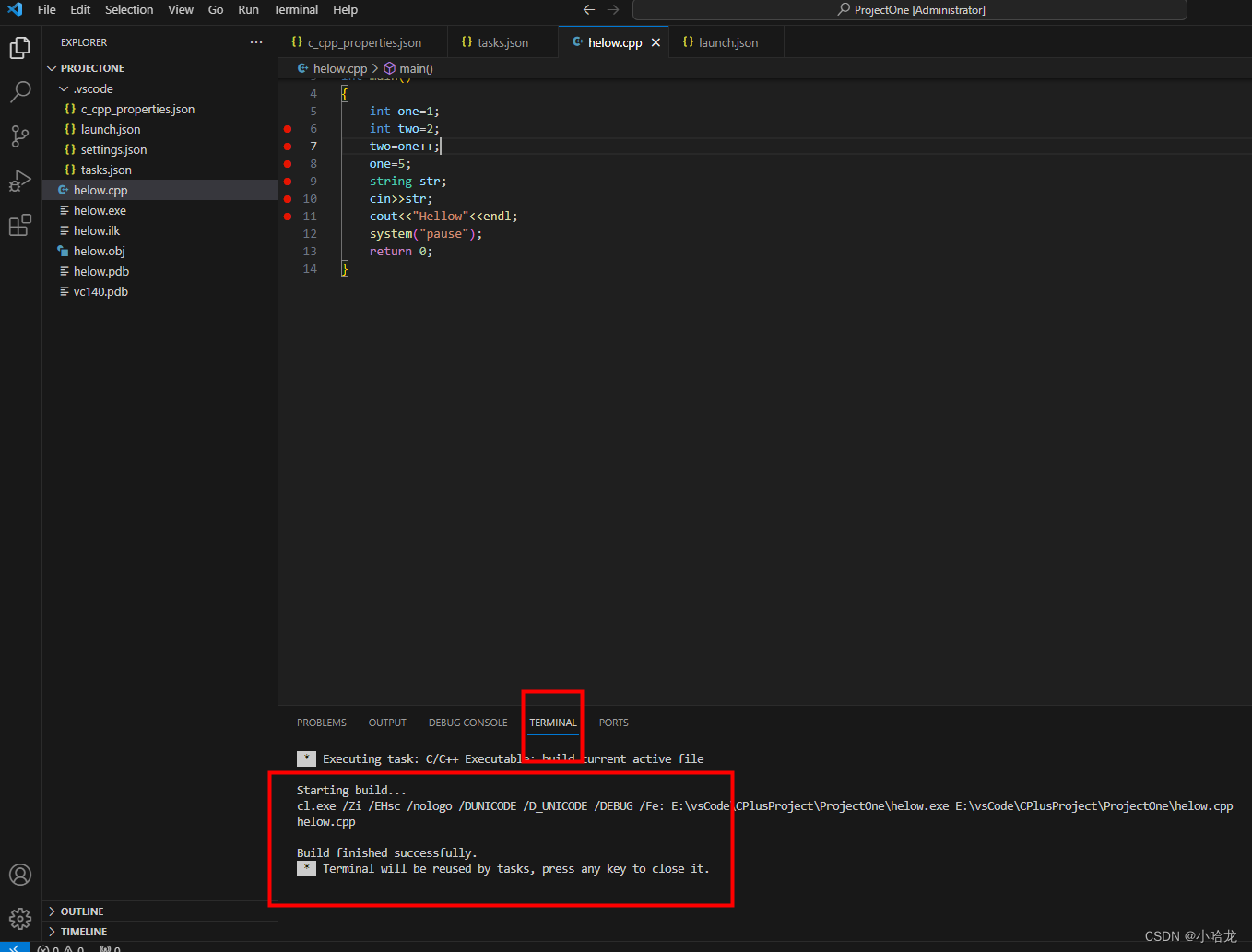 VSCode配置msvc编译调试环境_vscode msvc-CSDN博客