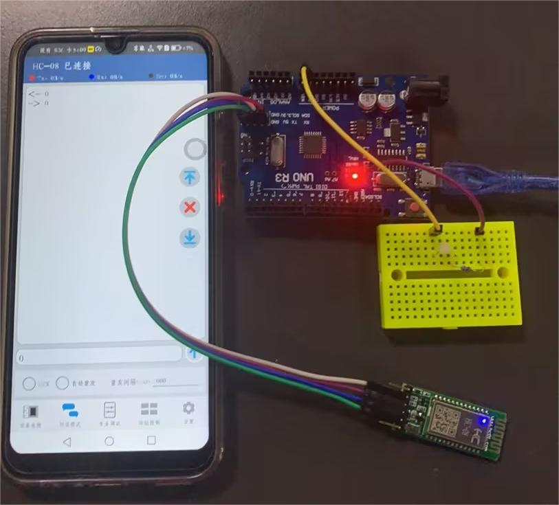 使用Arduino简单测试HC-08蓝牙模块_arduino蓝牙调试器-CSDN博客